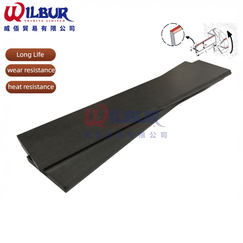 200x35x5mm Graphite Carbon Vane Carbon Sheets For Vacuum Pump Blade ...