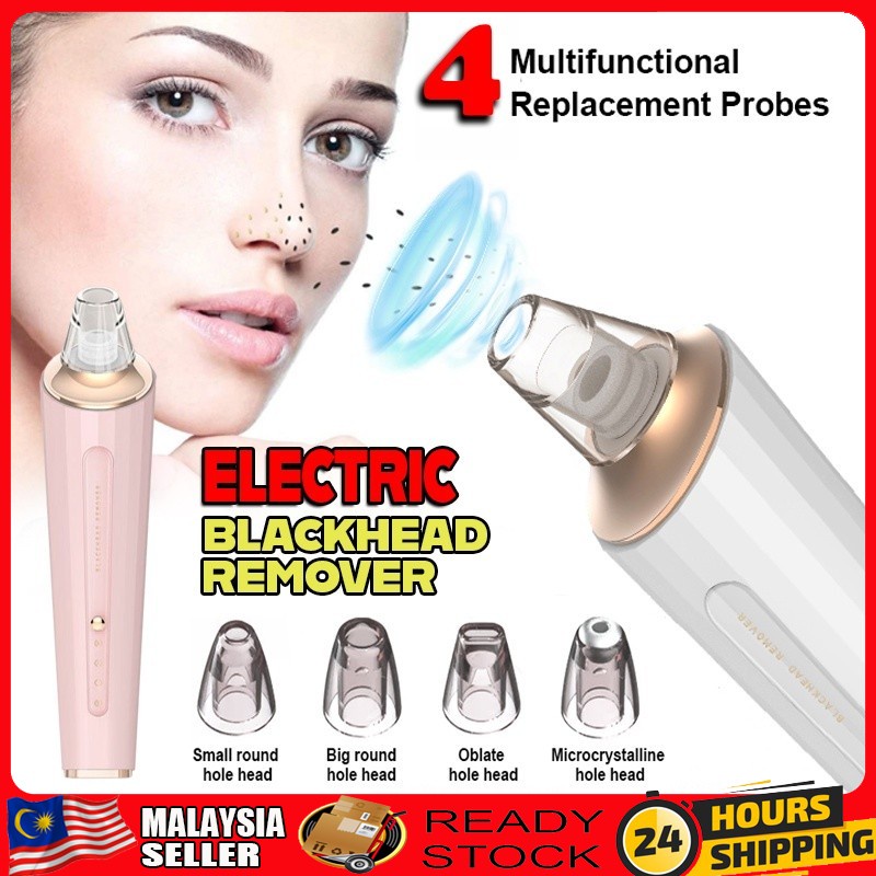 Electric Rechargeable Blackhead Removal With 3 Gear Suction Pore ...