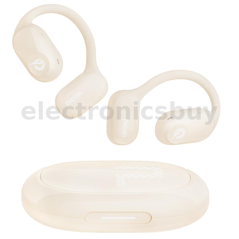 Picun QW10 Air Conduction OWS Earbuds bluetooth Earphone AAC 360° Panoramic Stereo 16.2mm Large ...