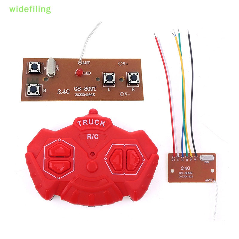widefiling 2.4G Four-way Remote Control Module 4CH RC Remote Control ...