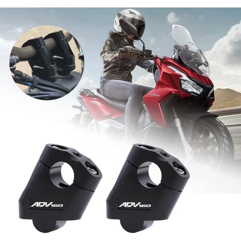 FOR Honda ADV 160 2023 Motorcycle CNC Aluminum Handlebar Riser and ...