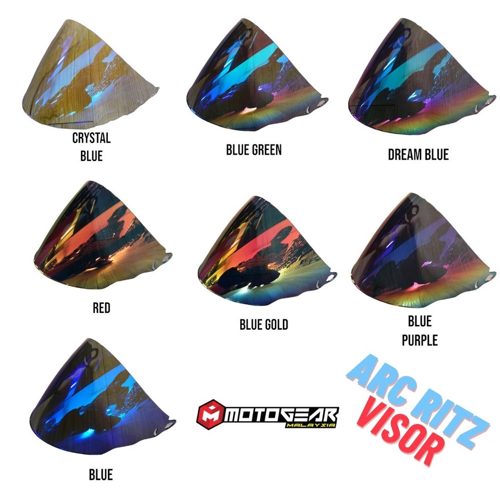 ARC RITZ VISOR (SIANG MALAM) | Shopee Malaysia