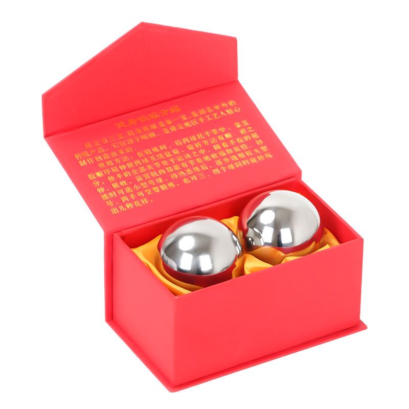 Baoding Iron Ball Hand Grip Practice Handball Solid Steel Ball Fitness ...