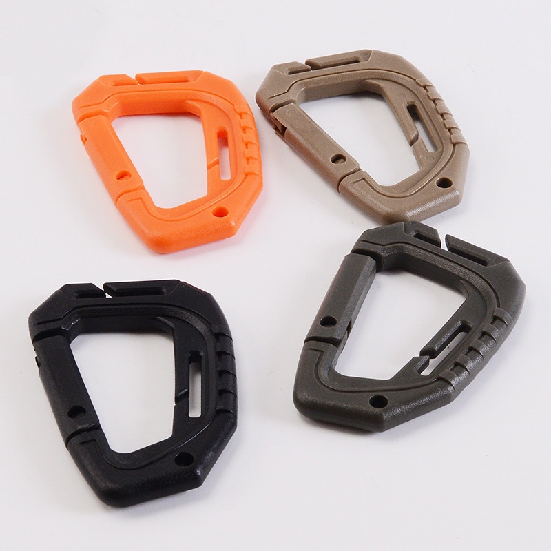LUC ITW Molle Buckle Hook Backpack Quick Hook D Shape Plastic Snap ...