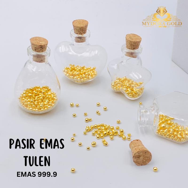 MydoraGold Mini Gold Bean | Emas Pasir Tulen 999.9 | EMAS 999.9/24k ...
