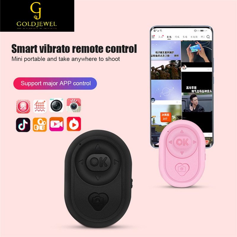 [MJ] Bluetooth-compatible Remote Control Button Wireless Controller Self-Timer Camera Stick ...