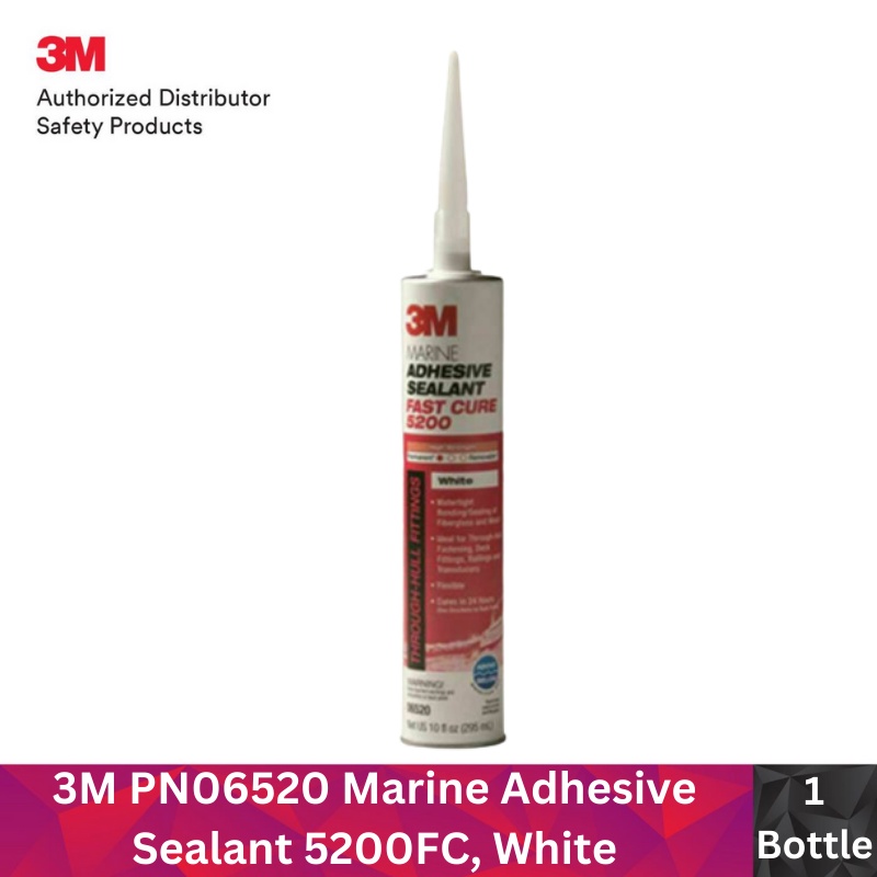 3M™ PN06520 Marine Adhesive Sealant 5200FC, White, 295 ml | Shopee Malaysia