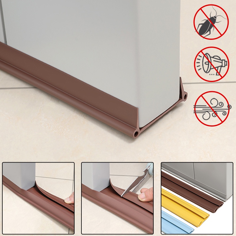 96cm Door Window Sealing Strip Multi-Function Dust-Stop Soundproof ...