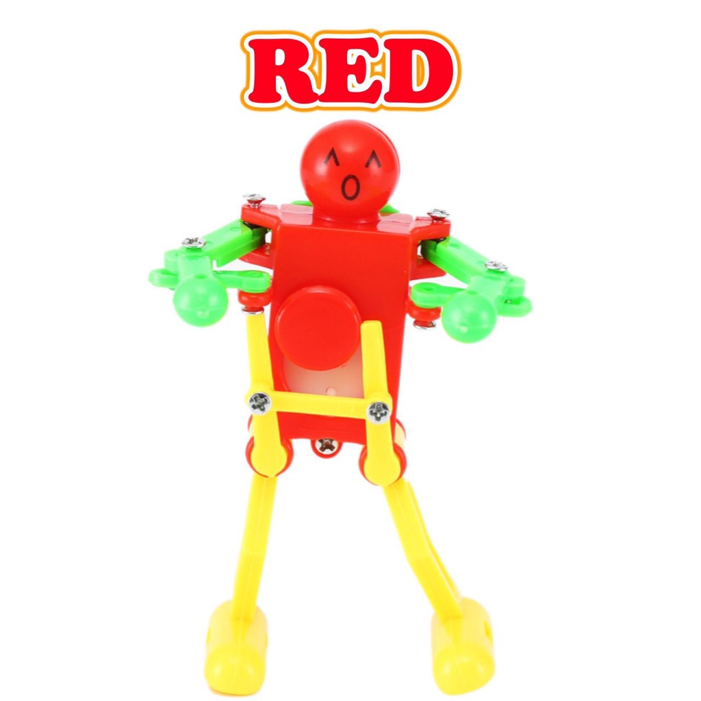 Creative Dancing Robot Funny Clockwork Spring Plastic Wind Up Cute ...