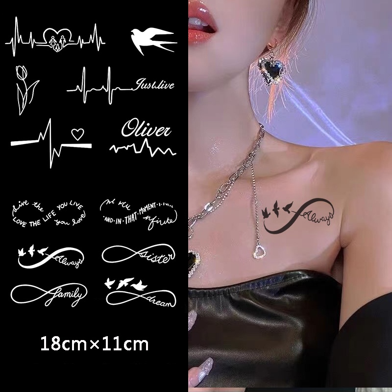 【COCO Magic Tattoo】 Lasts 15 days ；18cm*11cm；tattoo sticker waterproof long lasting fake tattoos ...