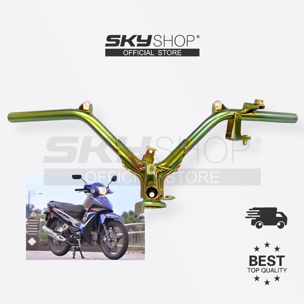 HONDA ALPHA 110 HANDLE BAR (DISC) 53100-K71-M10 (SKYSHOP) PEGANG ...