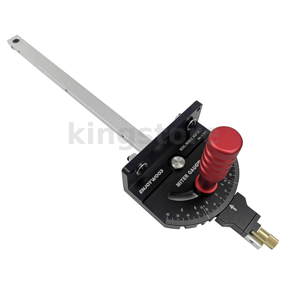 ENJOYWOOD Woodworking M1 Pro Angle Miter Gauge 0-60 Degree for Table ...