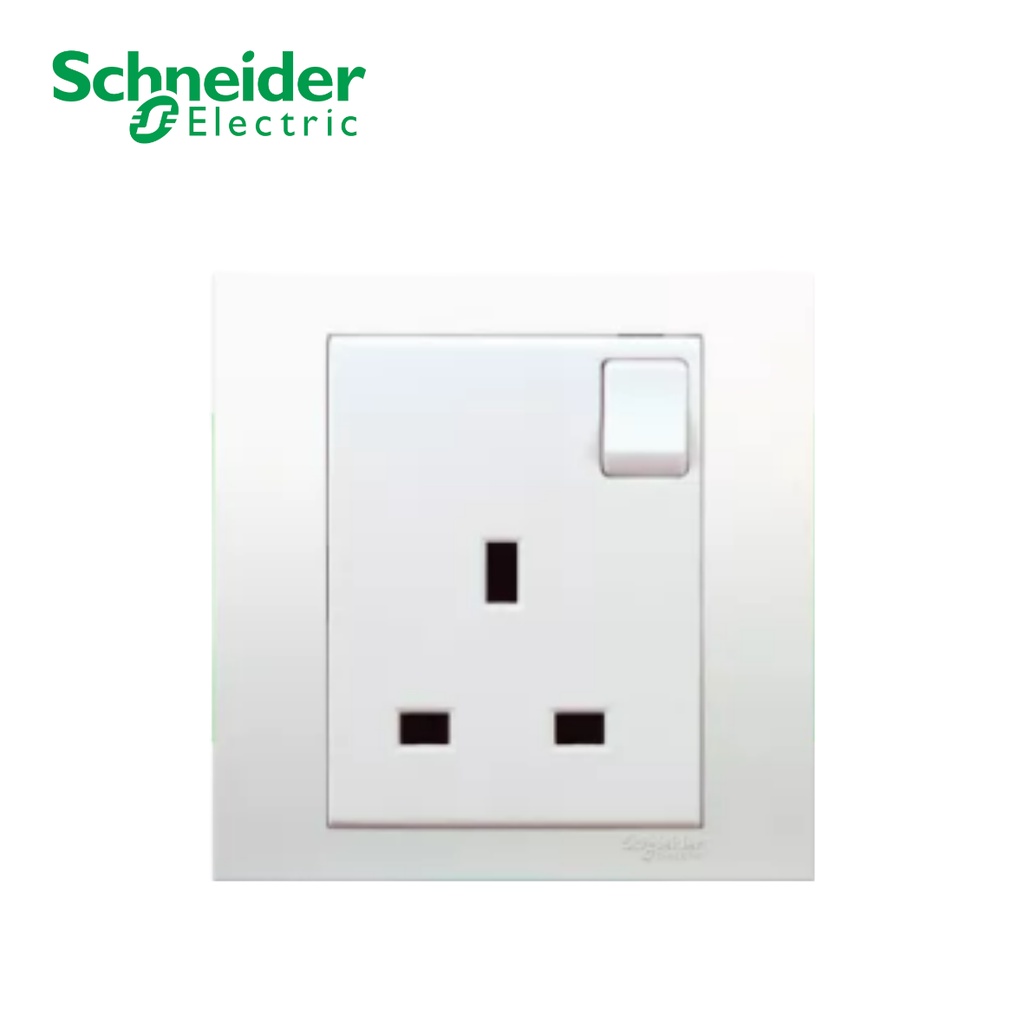 SCHNEIDER C-VIVACE KB15 13AMP 1 GANG SWITCH SOCKET | Shopee Malaysia