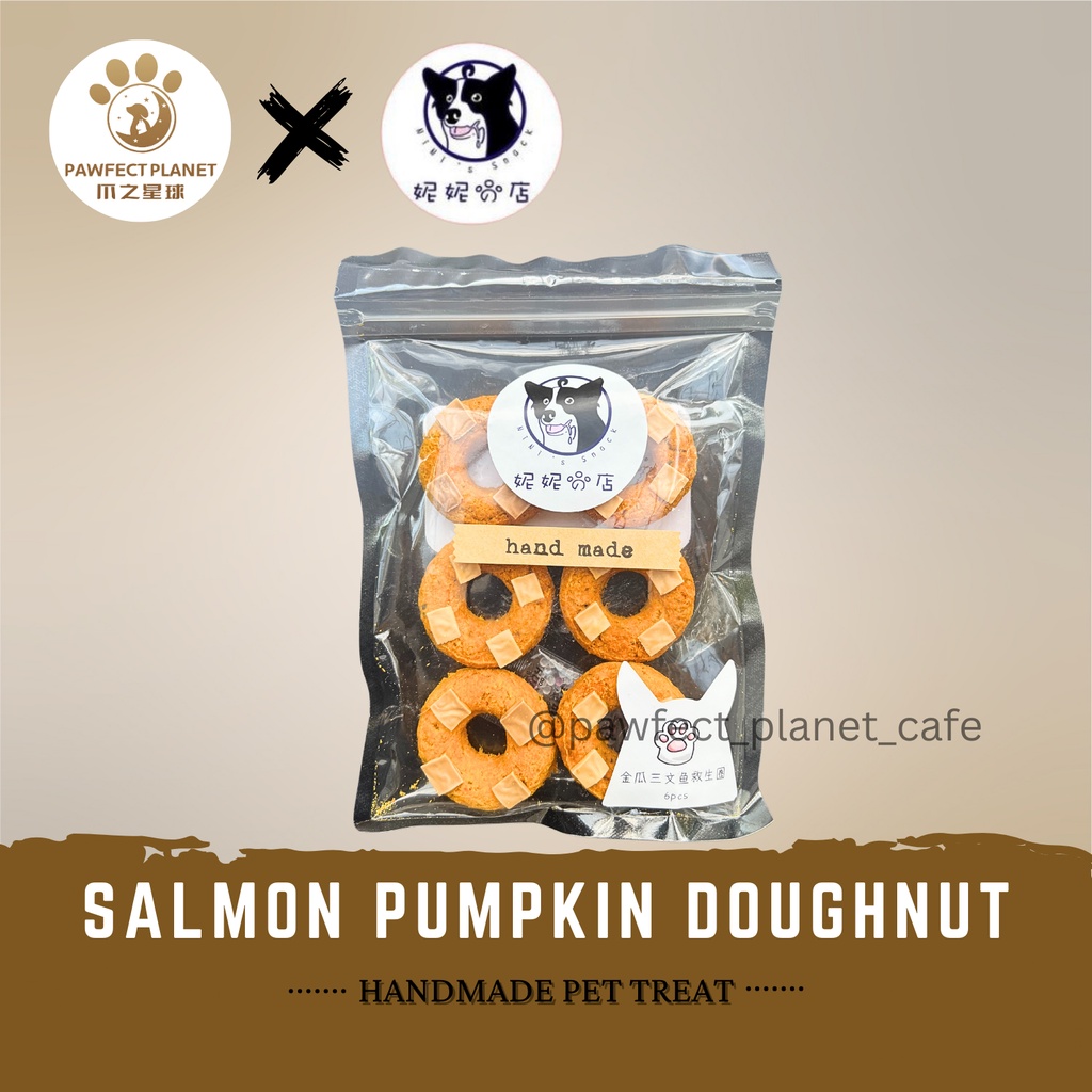 Nini's Snack Pumpkin Salmon Doughnut | Shopee Malaysia