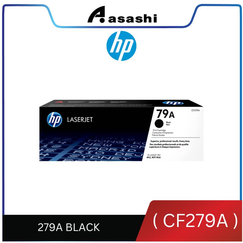 HP 79A Black Original LaserJet Toner Cartridge CF279A | Shopee Malaysia