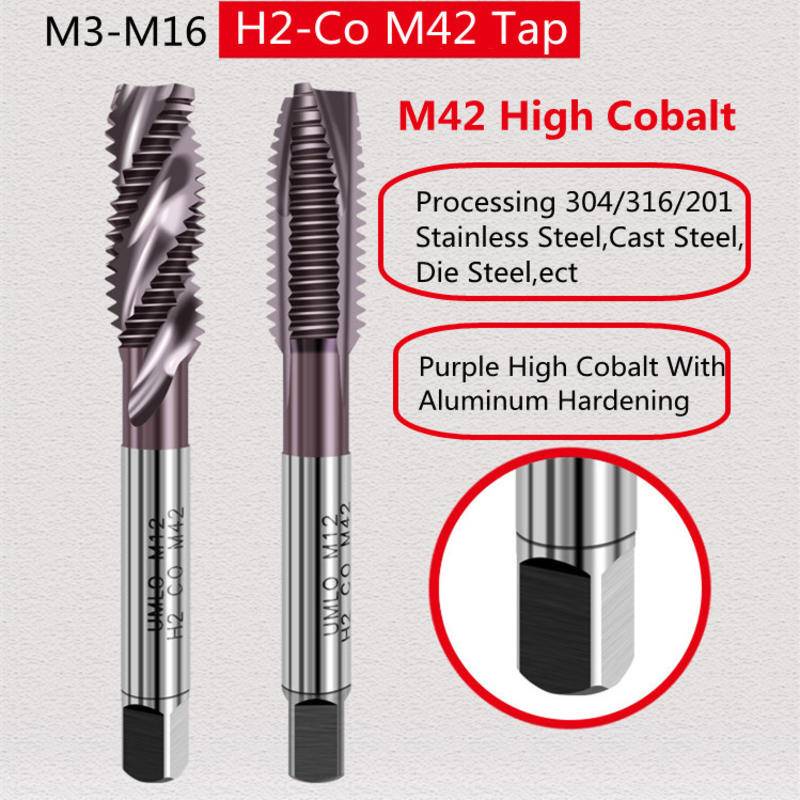 1PC H2-Co M42 Purple high cobalt with Aluminum Hardening containing ...