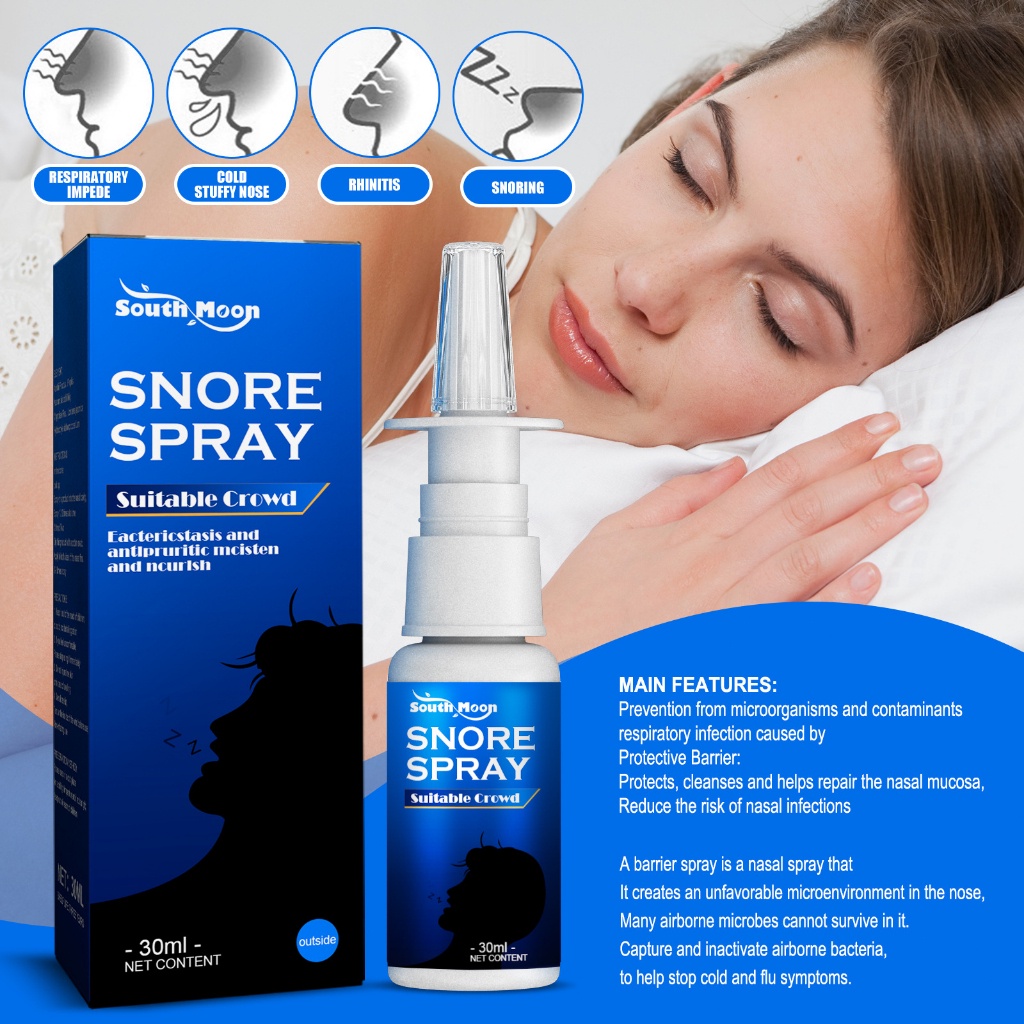 Ubat Resdung Nasal Spray Anti Snoring Snore Stopper Dengkur Hidung ...