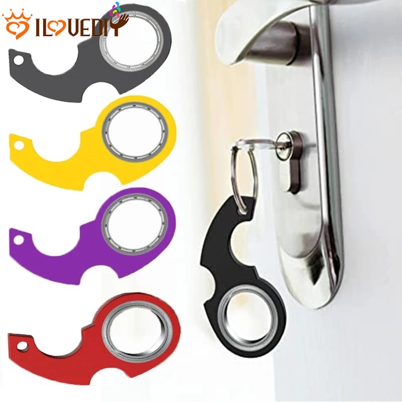 Generation Fingertip Rotation Key Chains Hand Spinner Anti-Anxiety Toy ...