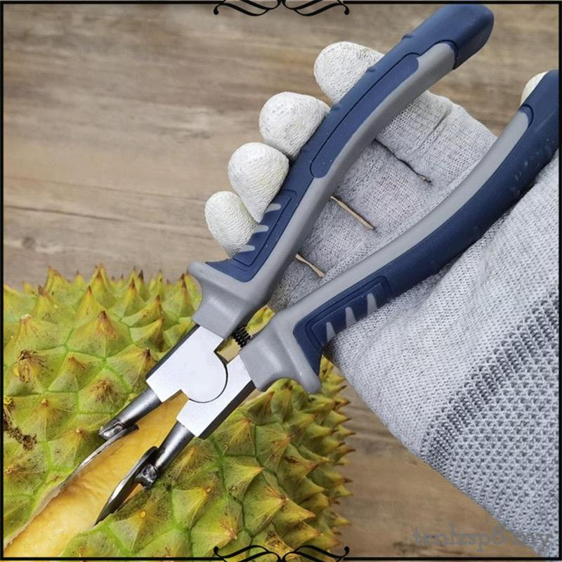[Tenlzsp8] Durian Peel Breaking Tool Manual Durian Shelling Machine for ...