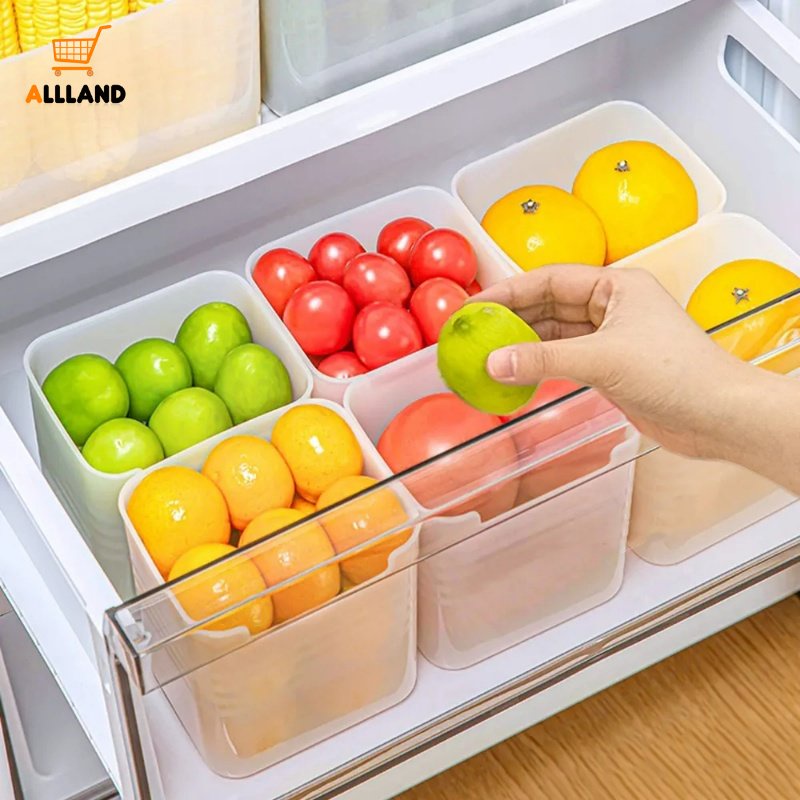Refrigerator Side Door Dividing Sorting Box/ Vegetable Fruit Food Case ...
