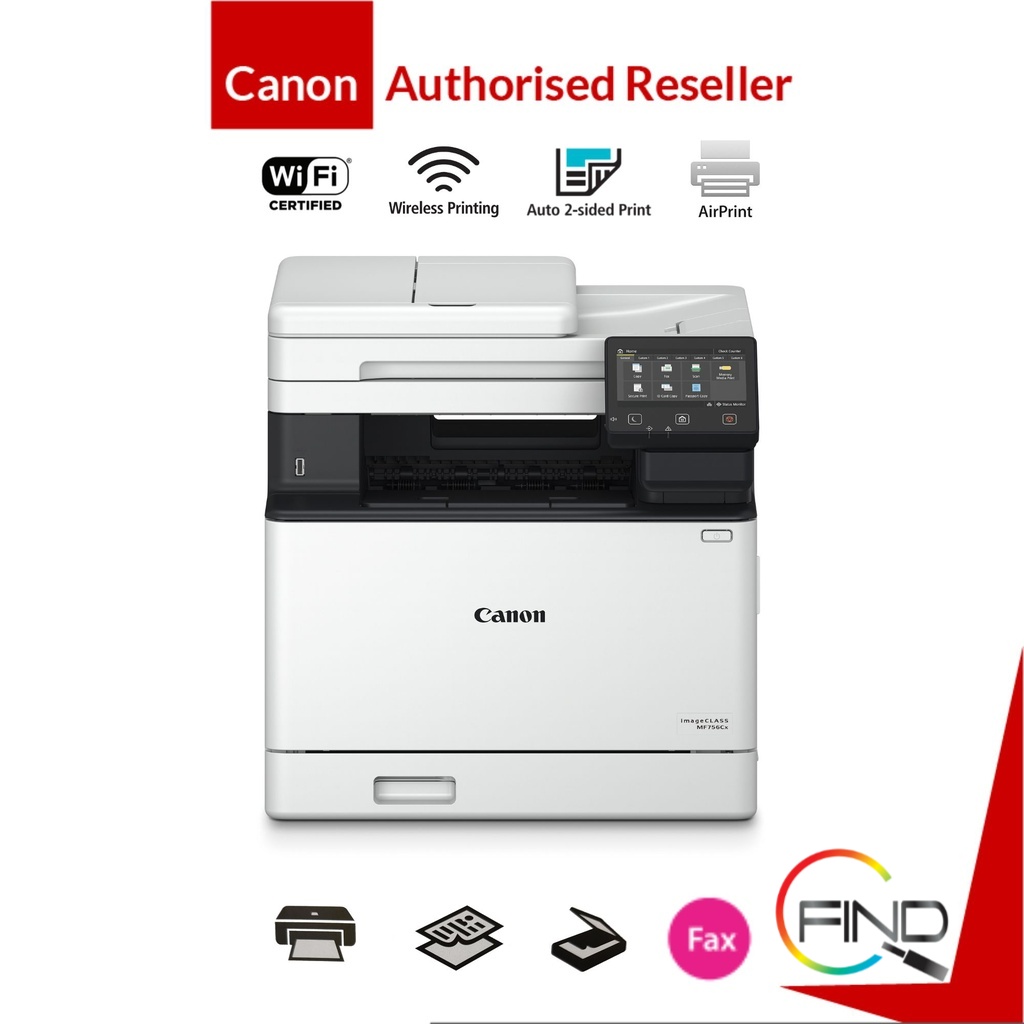 Canon imageCLASS MF756CX AIO Laser Printer | Shopee Malaysia