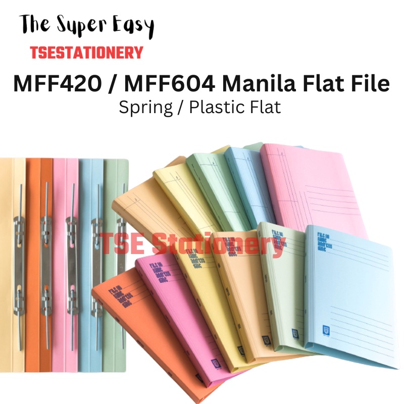 LION MFF420 / MFF604 Spring Manila Flat Paper File / Spring File ... LION MFF420 / MFF604 Spring Manila Flat Paper File / Spring File ...