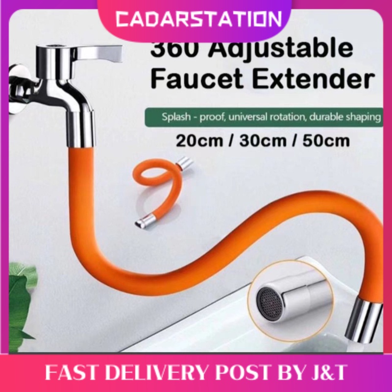 CS_ Universal Interface Faucet extender 360 Degree Water Tap Extension ...