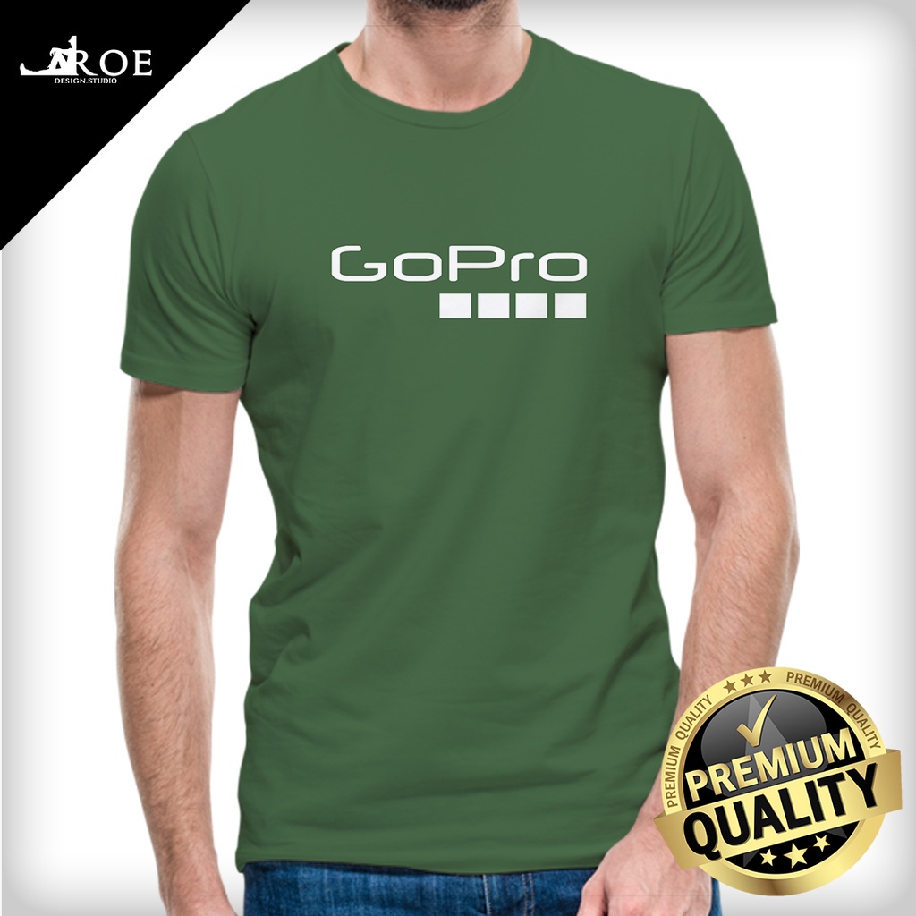 🔥 Baju Tshirt GoPro camera Lelaki Perempuan Unisex + Plus Size 🔥 ...