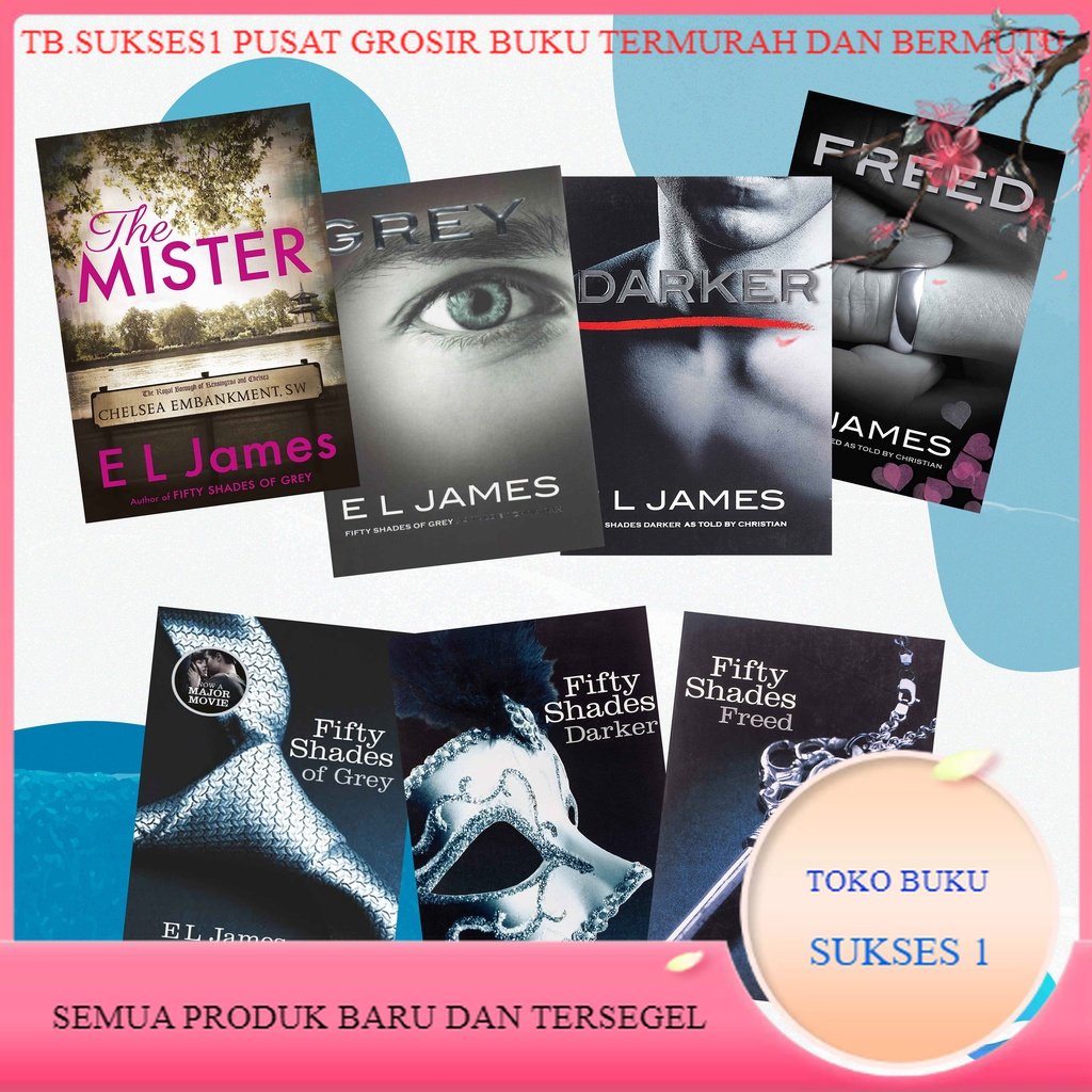 (English) EL James Books Collection Fifty Shades of Grey, Darker and Freed (Fifty Shades of Grey ...