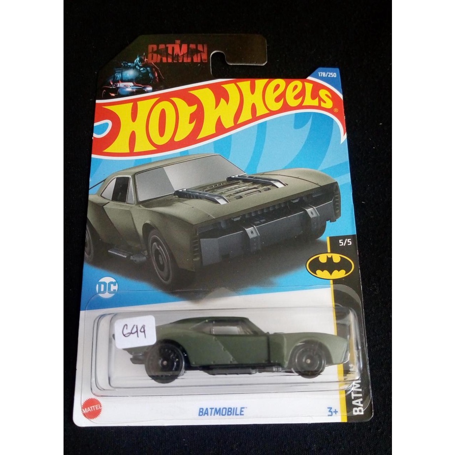 Hot Wheels - Batmobile The Batman DC Green | Shopee Malaysia