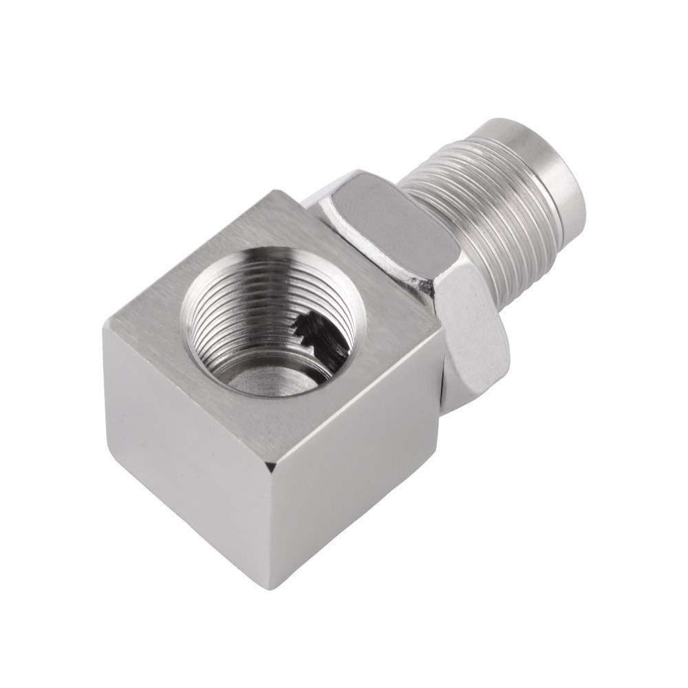 ★Ready Stock★ 90 Degree O2 Oxygen Sensor Extender Spacer Engine Light Adapter Accessories M18*1. ...