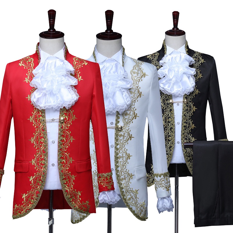 Male Inlaid Golden Flower Palace Prince Performance Costume Photo ...