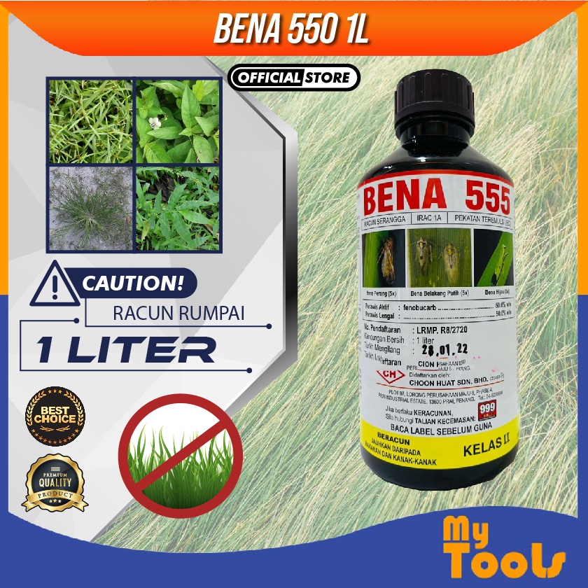 Mytools 1 Liter Bena 555-Bena Perang/Bena Hijau/ Pianggang/Kutu Daun ...