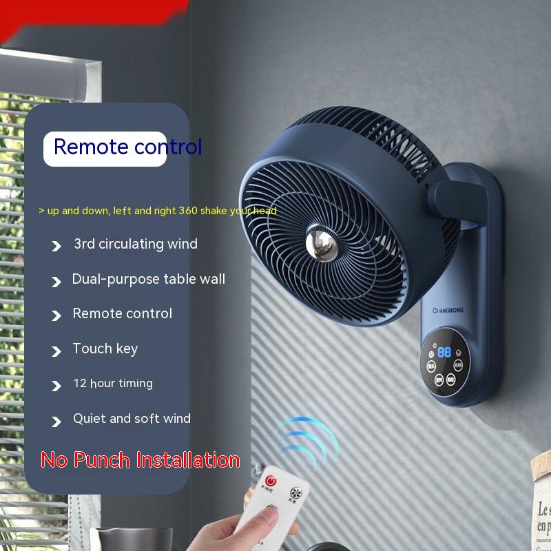 Wall Fan Air Circulation Fan Table Fan High Wind Bedroom Kitchen ...