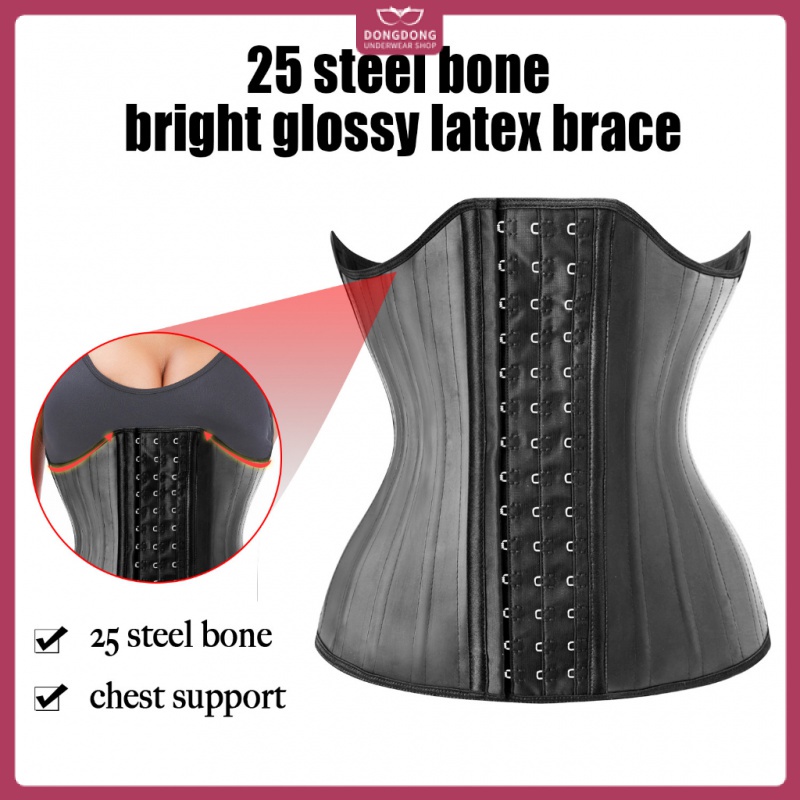 【spots】25 Bone Waist Trainer Corset ,Waist Trainer Woman,Corset Belt ...