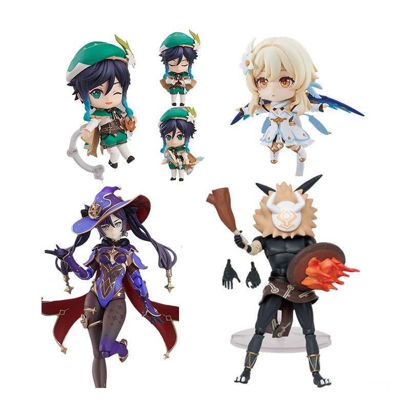 Mona Figma Genshin Impact Nendoroid Action Figure Hilichurl Lumine ...