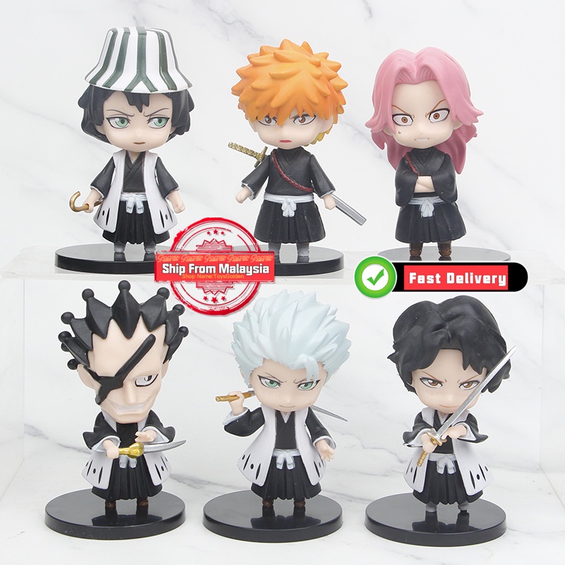 Anime BLEACH Zaraki Kenpachi Hitsugaya Toushirou Urahara Kisuke Aizen ...