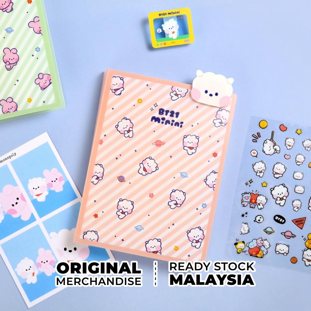 [OFFICIAL] BT21 Minini Photo Album (S) BTS BT21 TinyTAN BangTan Kpop ...