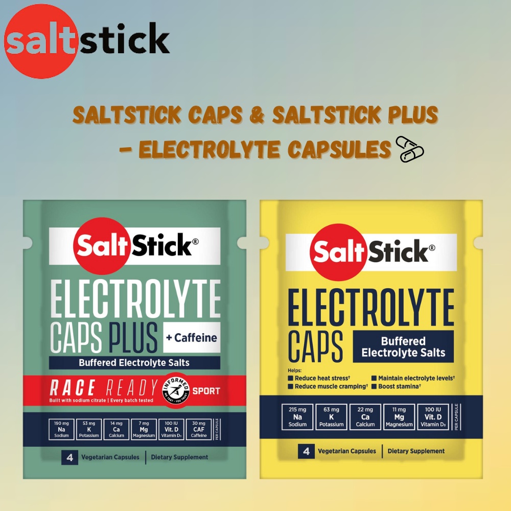 FREE SHIPPING SaltStick Caps & SaltStick Plus - Electrolyte Capsules ...