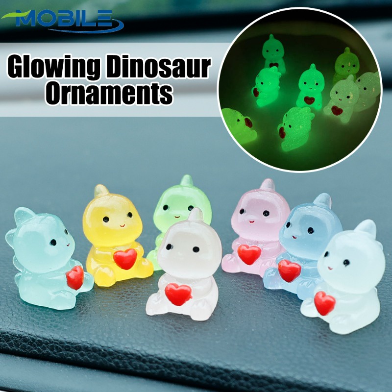 [ Featured ] Luminous Resin Dinosaur / Auto Dashboard Home Decor / Cute ...