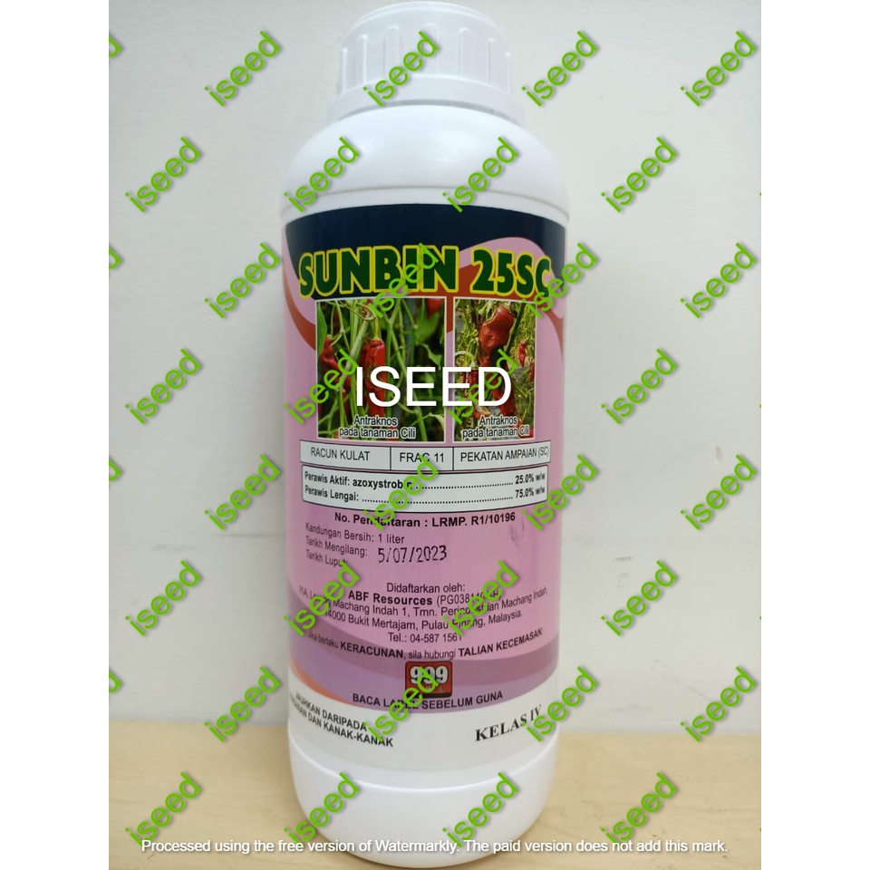 SUNCROP SUNBIN 25SC 1 LITER RACUN KULAT, SEPERTI HEXTAR STANTON ...