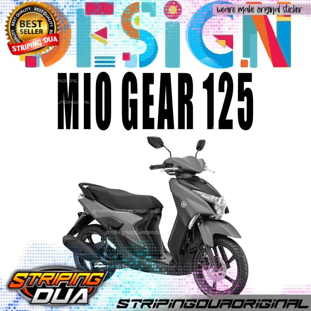 Mio Gear 125 Design - Custom Design (Unit) | Shopee Malaysia