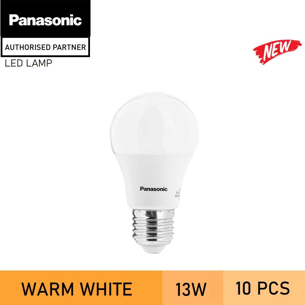 PANASONIC LDAHV13LH7AMLED LAMP LED BULB NEO (13W) WARM WHITE 10PCS/BOX ...