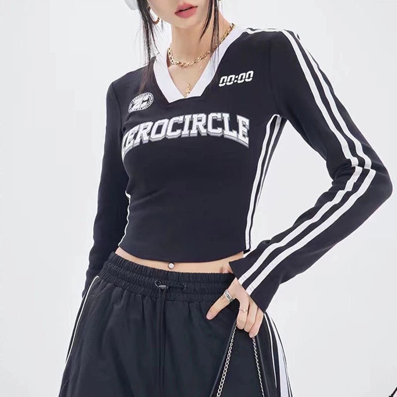 Y2k Sexy Korean Chic Vintage Streetwear Acubi Egirl Long Sleeve T