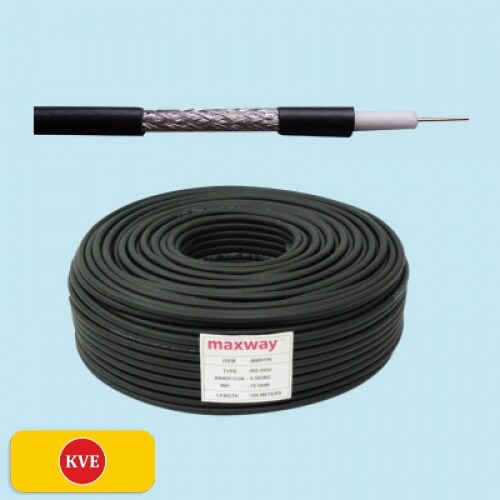 MAXWAY RG59 Coaxial Cable | Shopee Malaysia