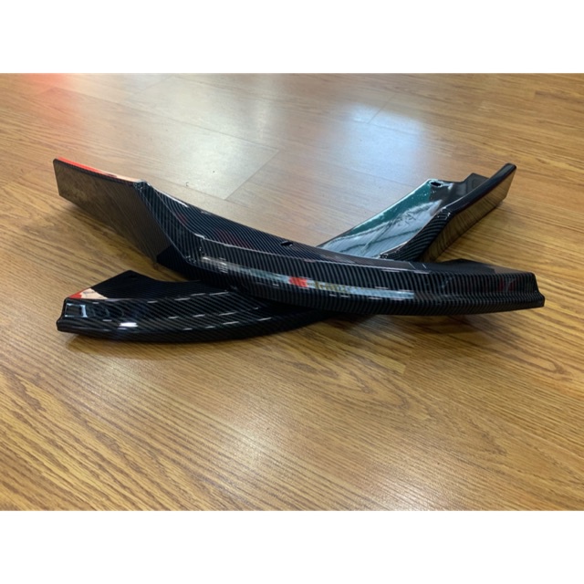 HONDA CIVIC FC REAR SIDE DIFFUSER ABS 1 PAIR Color ( Carbon ) | Shopee ...