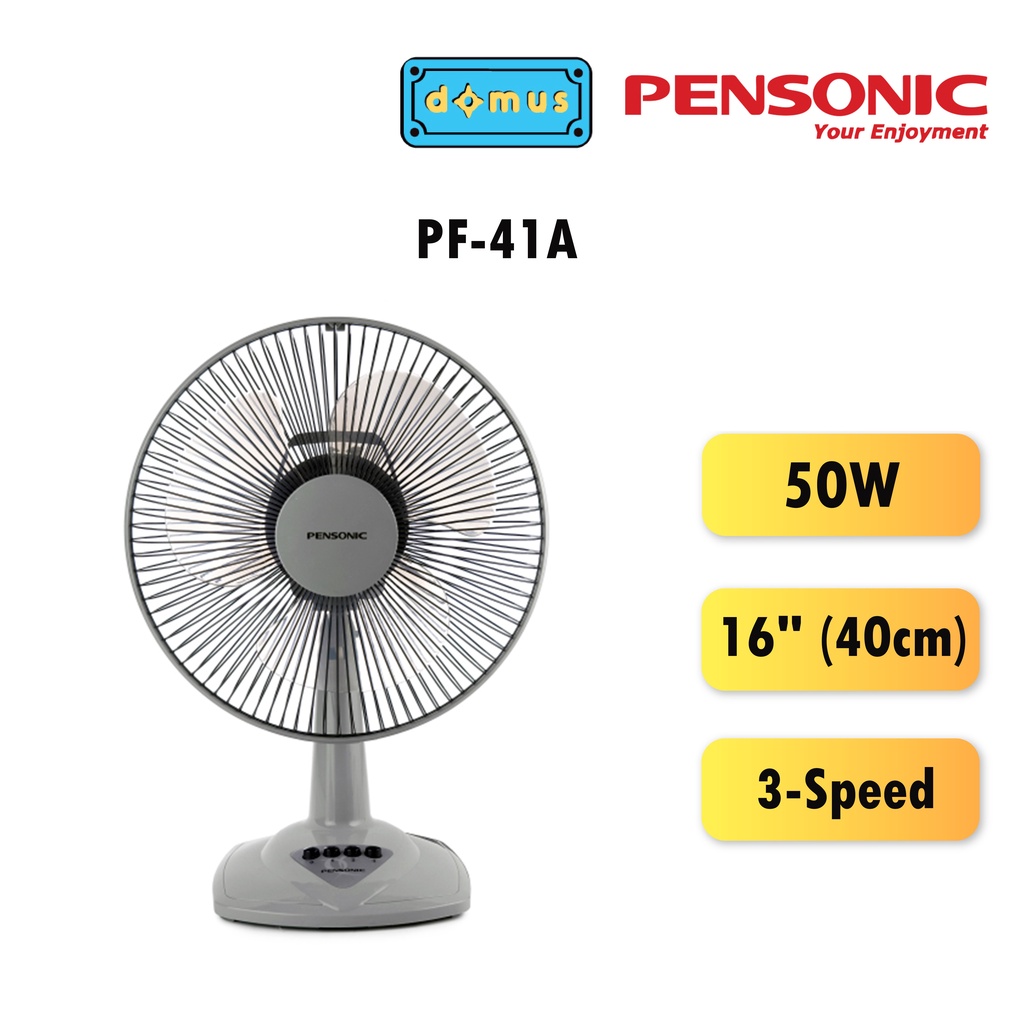 Pensonic Table Fan 16 Inch Desk Fan Kipas Meja (16") PF-41A | Shopee Malaysia