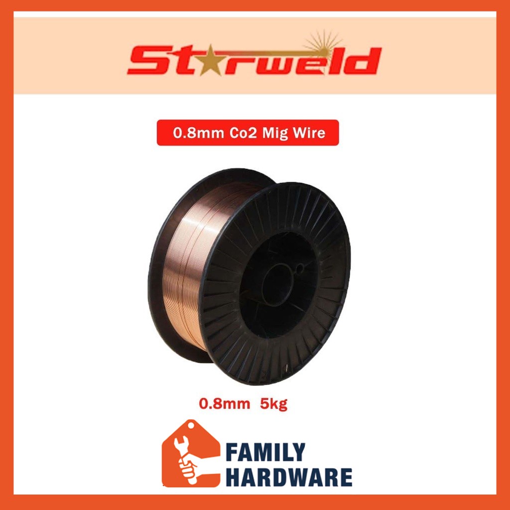 Starweld 5kg Diameter 0.8mm Solid Wire CO2 MIG Wire Welding Wire ...