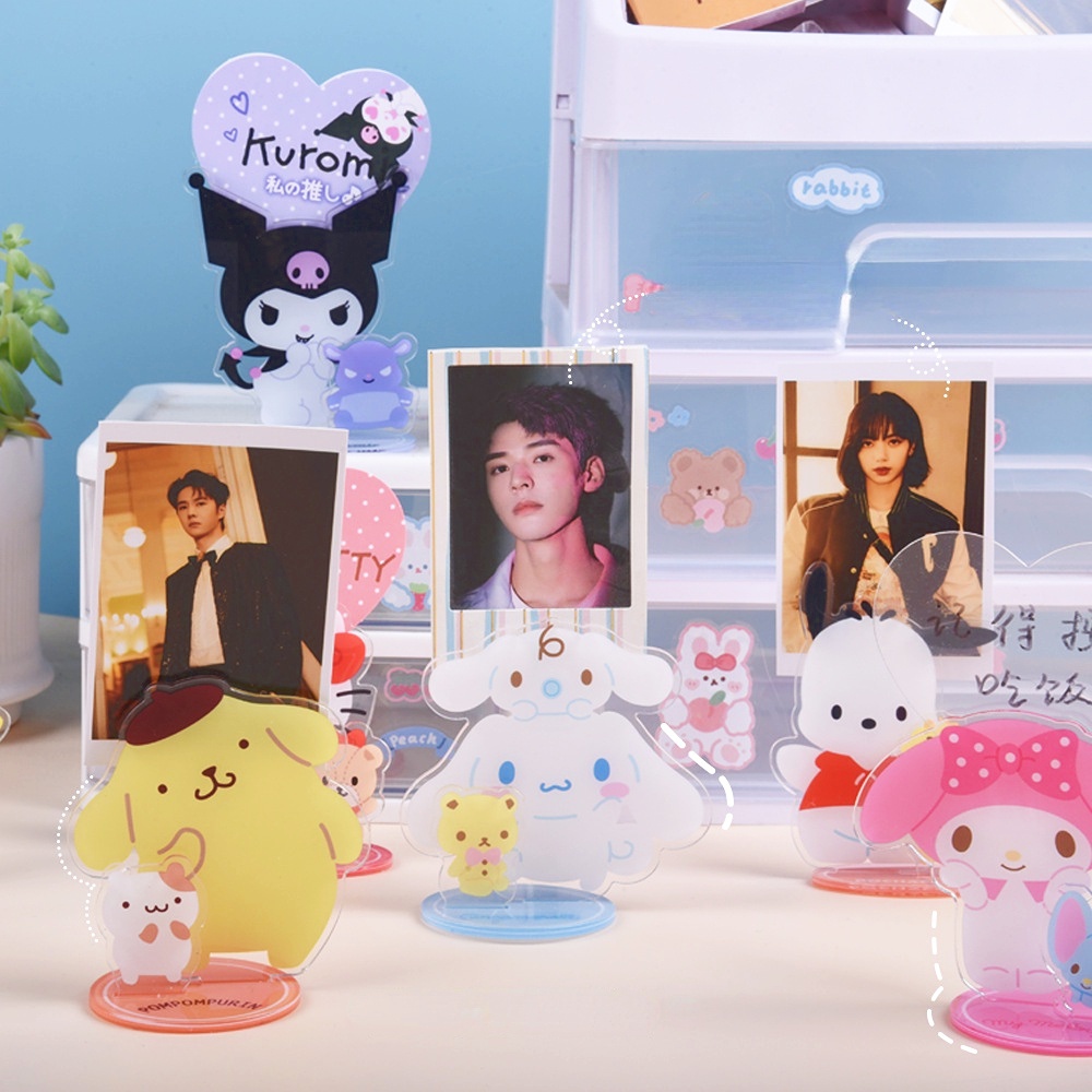 Sanrio Character Idol Photocard Clip Note Clip Card Fixed Clip Mini ...