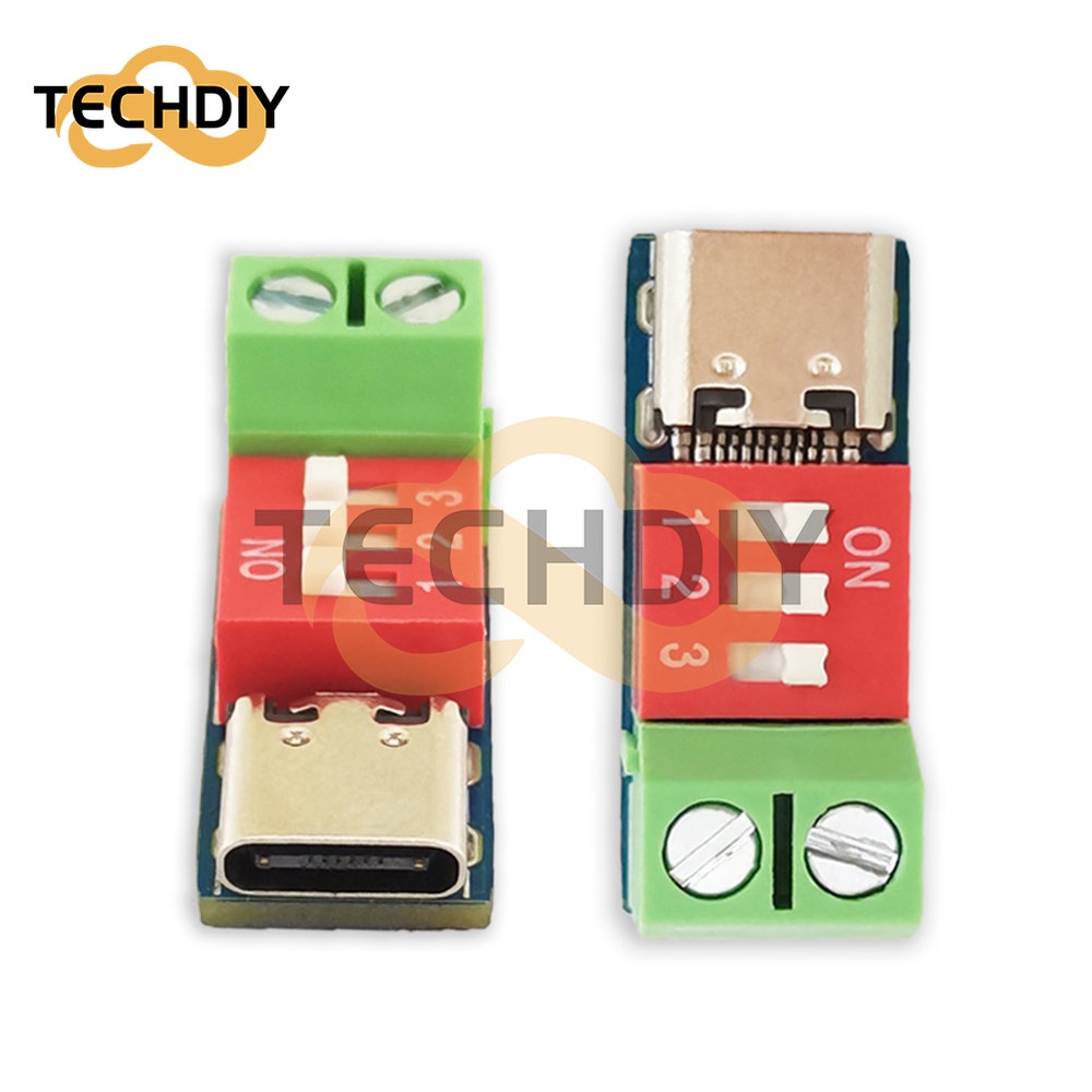 Type-C USB PD Trigger Board Module PD/QC Decoy Board Fast Charge Test ...